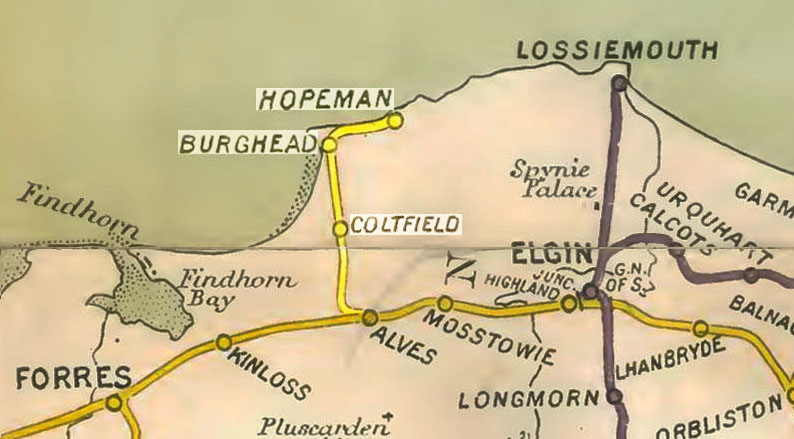 Alves Jct. - Hopeman | Register of Closed Railways