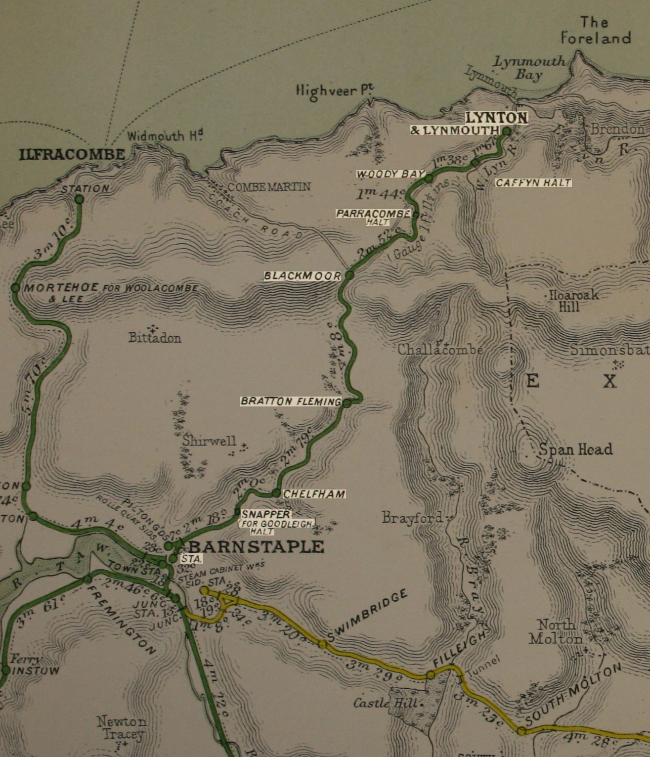 Barnstaple Town (L&BR) - Lynton & Lynmouth | Register of Closed Railways