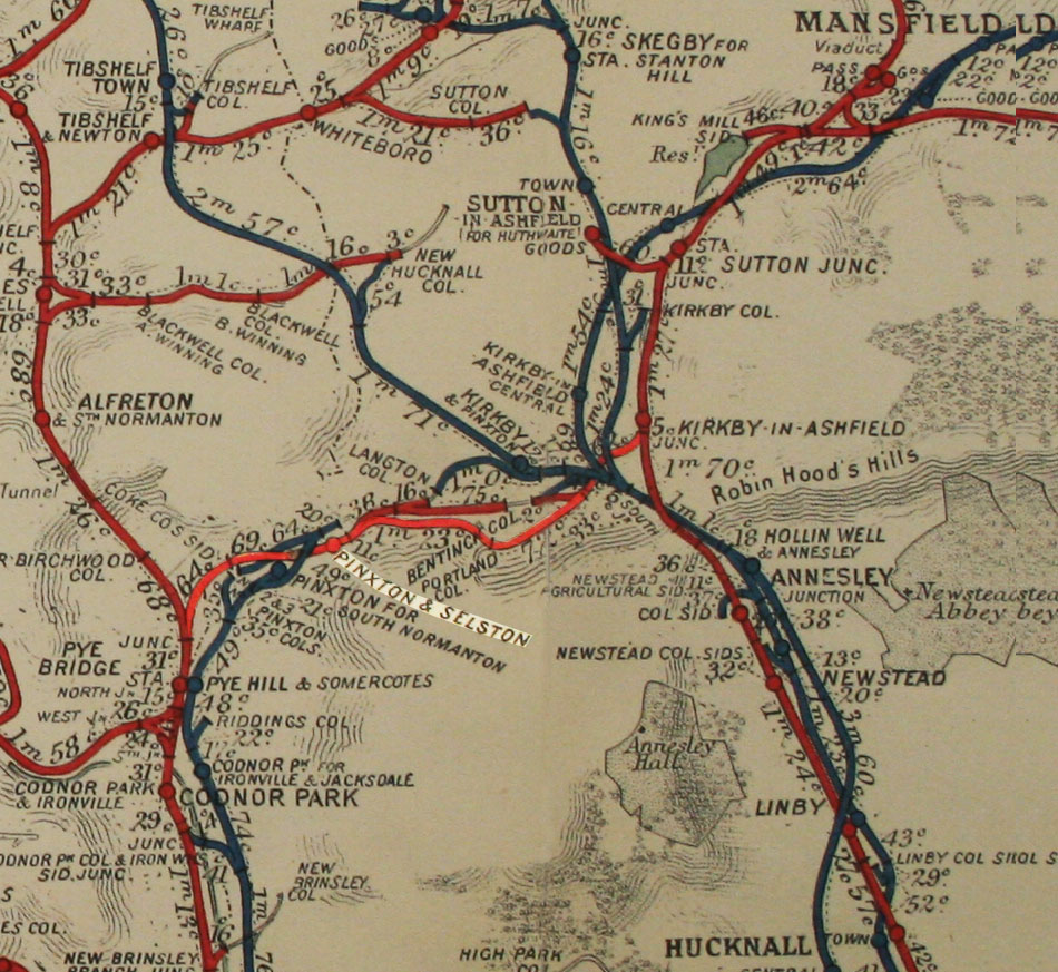 Pye Bridge Jct. - Kirkby Jct. | Register of Closed Railways