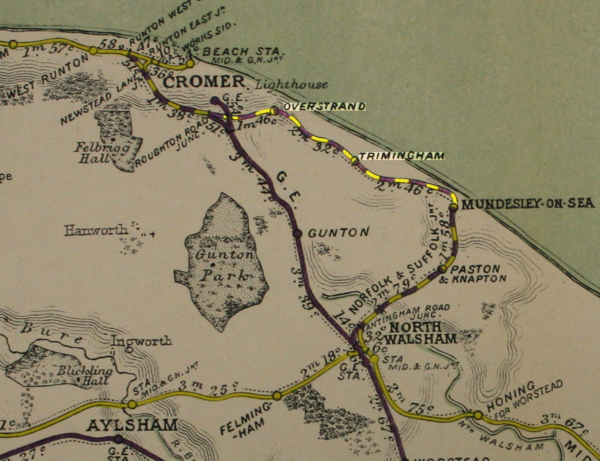 Roughton Road Jct. - Mundesley-on-Sea (excl.) | Register of Closed Railways