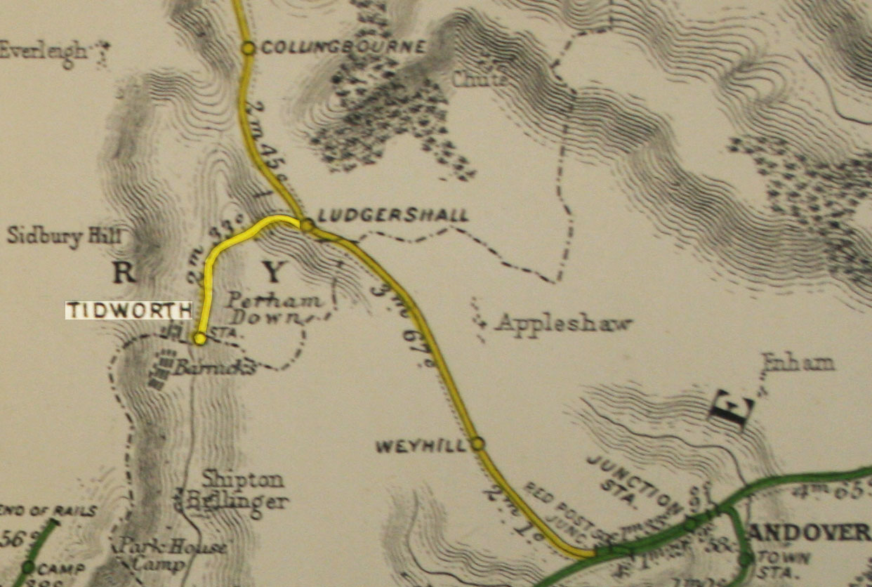 Ludgershall Jct. - Tidworth | Register of Closed Railways