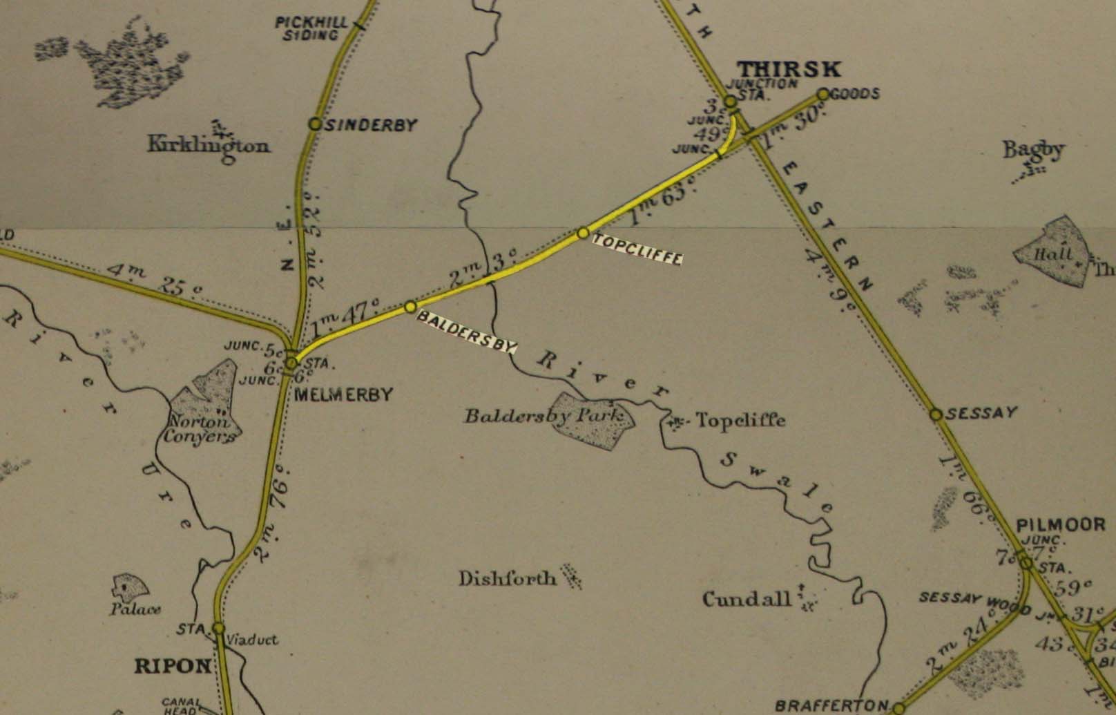 Melmerby South Jct. - Thirsk South Jct. | Register of Closed Railways