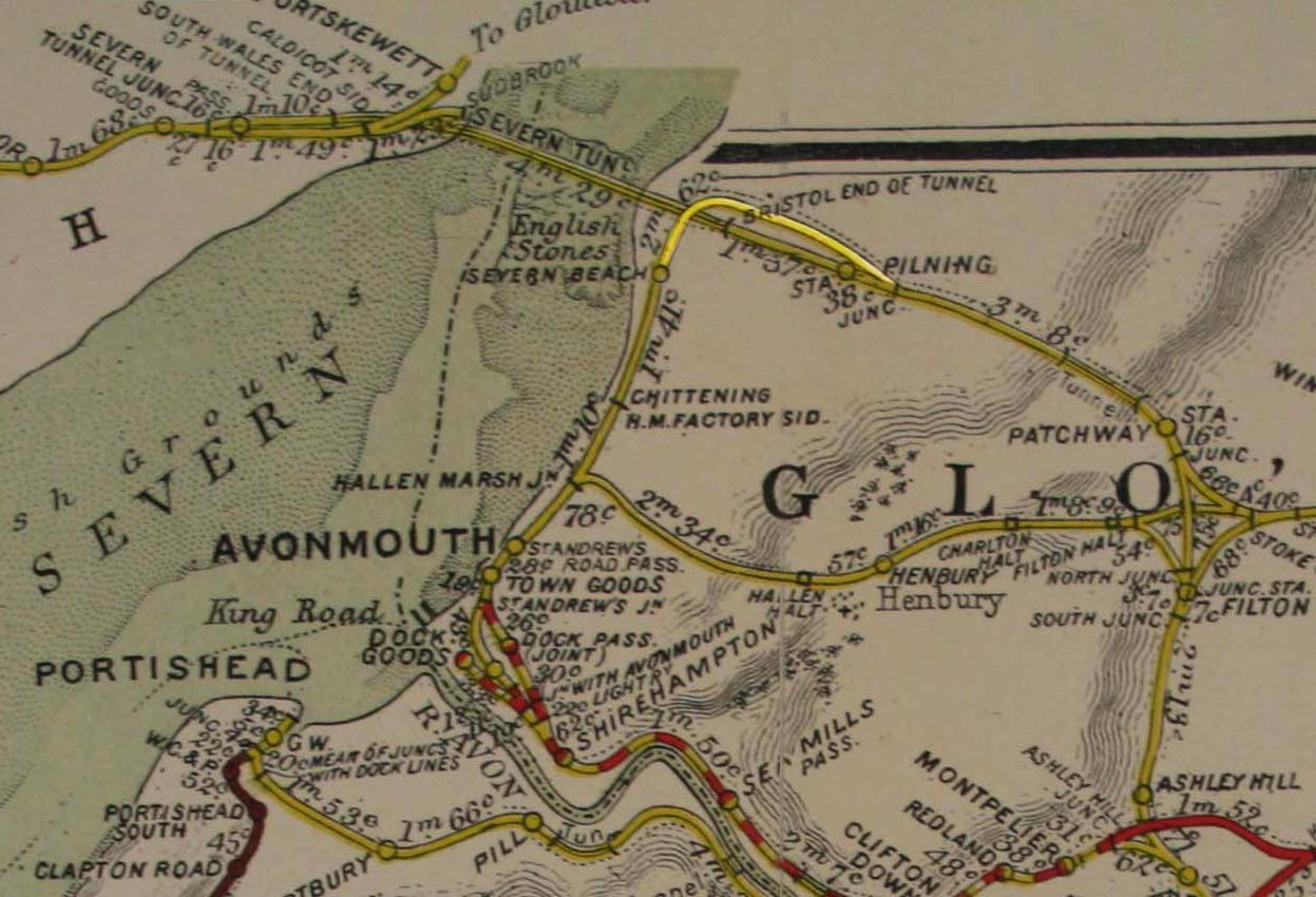 Pilning Jct. - Severn Beach (excl.) | Register of Closed Railways