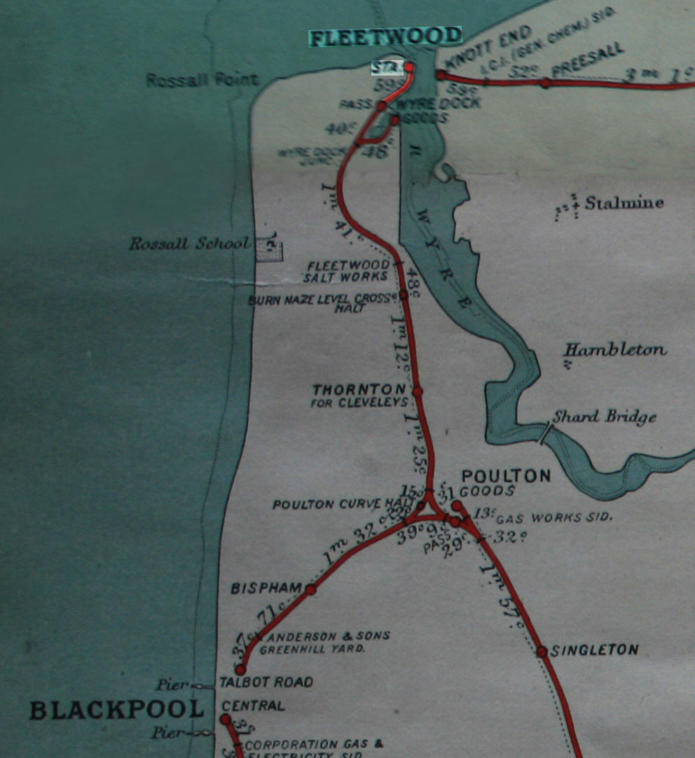 Wyre Dock* (excl.)- Fleetwood | Register of Closed Railways