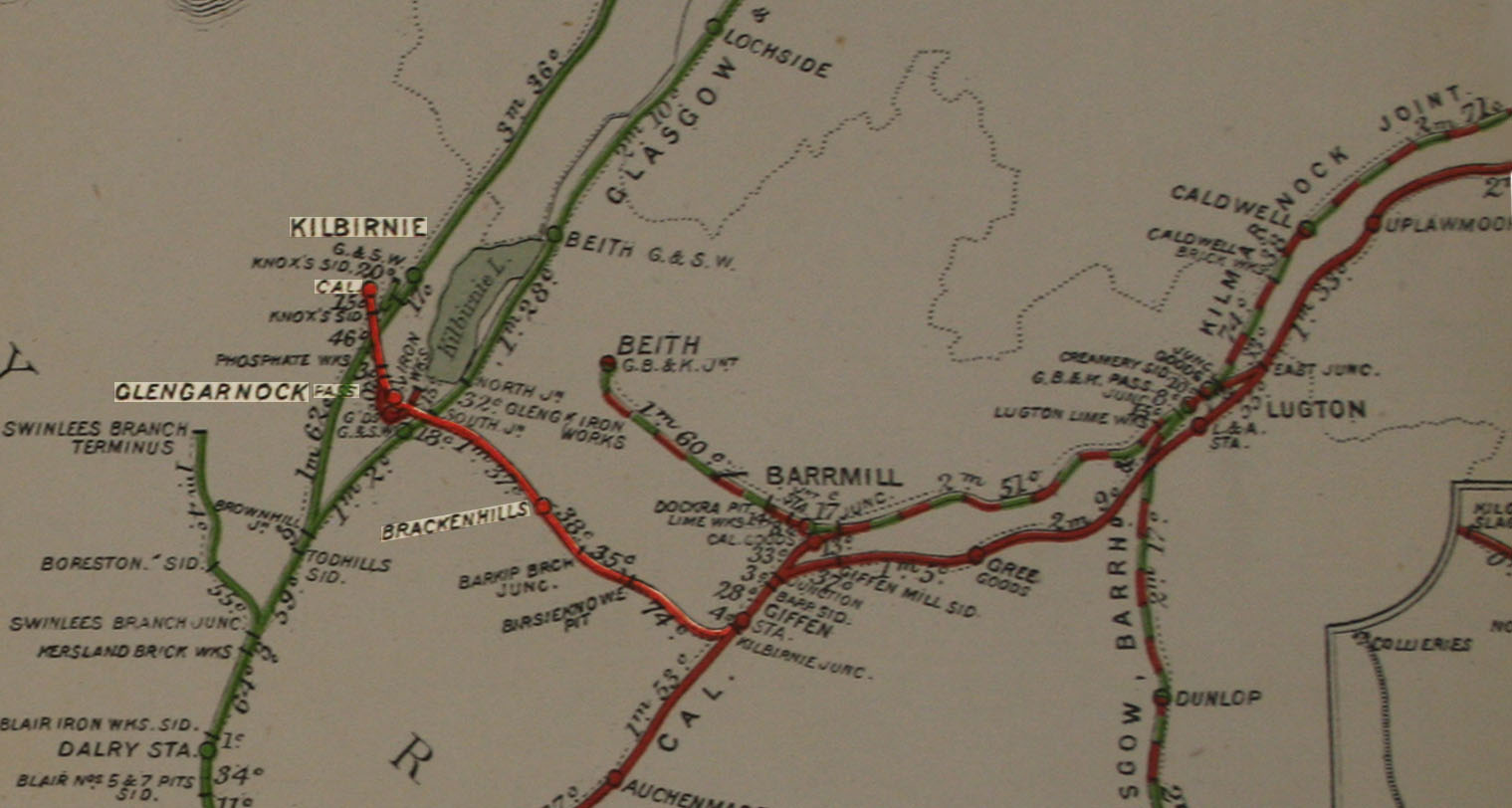 Kilbirnie Jct. - Kilbirnie (South) | Register of Closed Railways