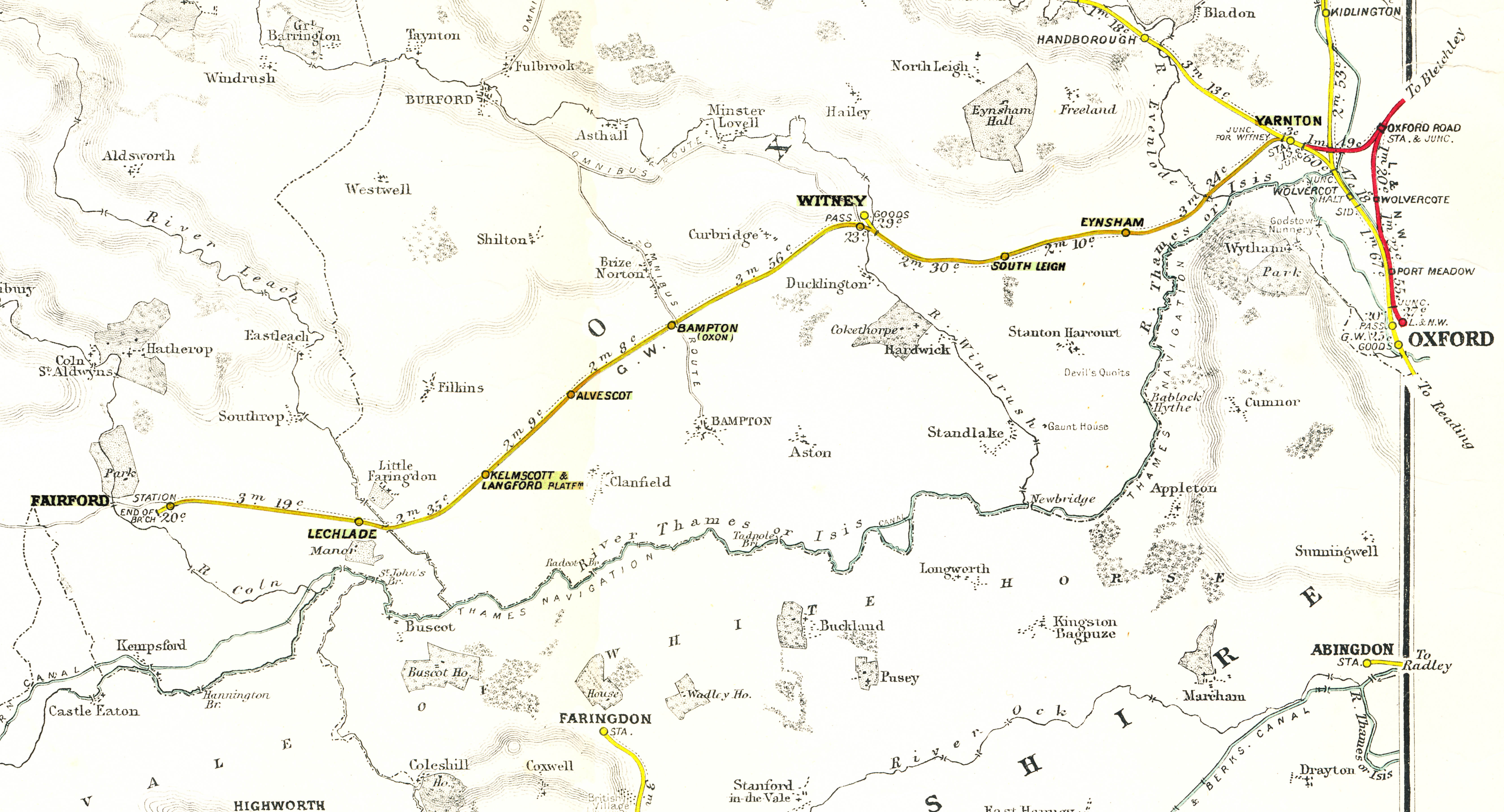 Witney Jct. - Fairford | Register of Closed Railways