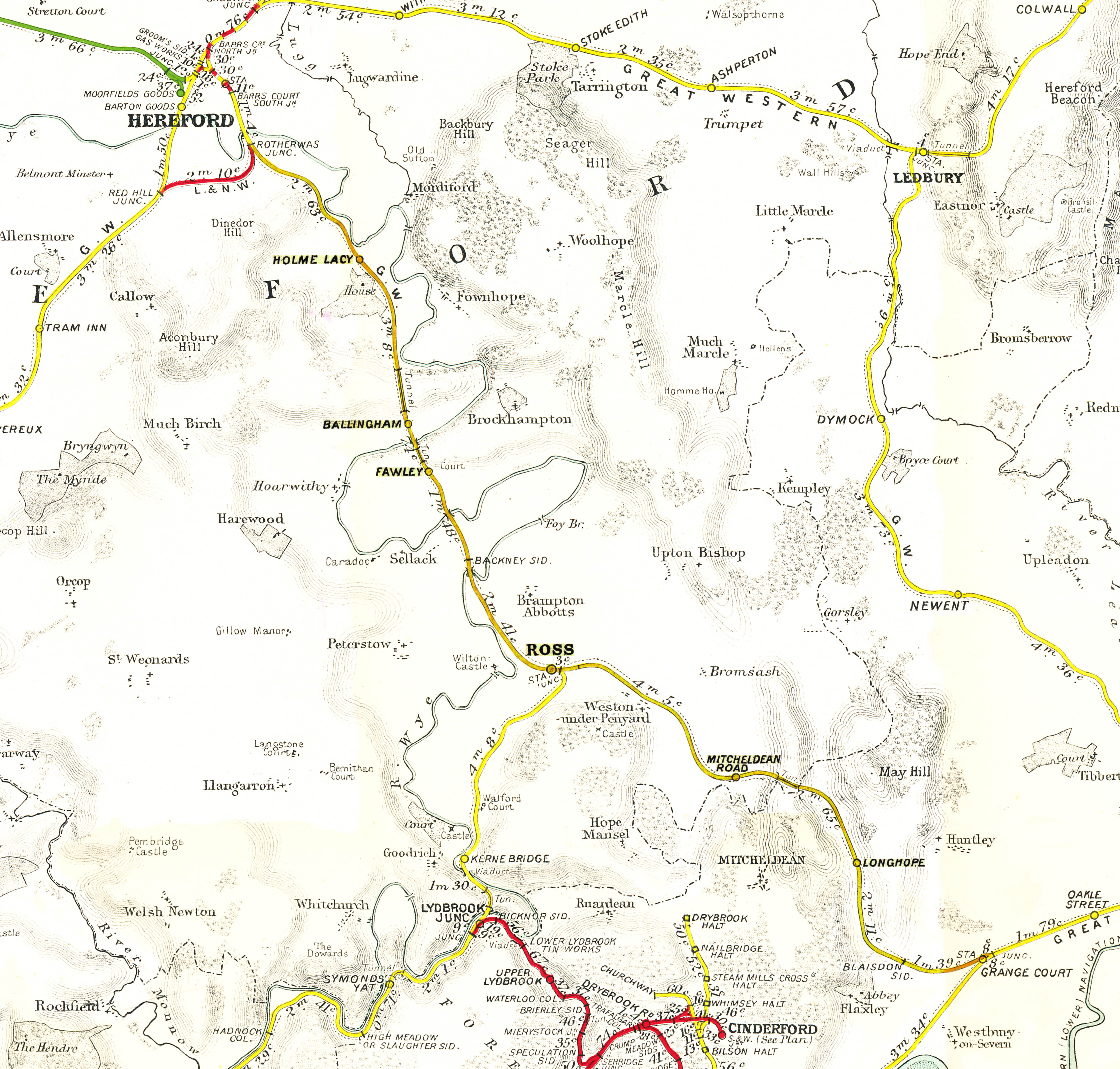 Grange Court Jct. [Gloucester] - Rotherwas Jct. [Hereford] | Register ...