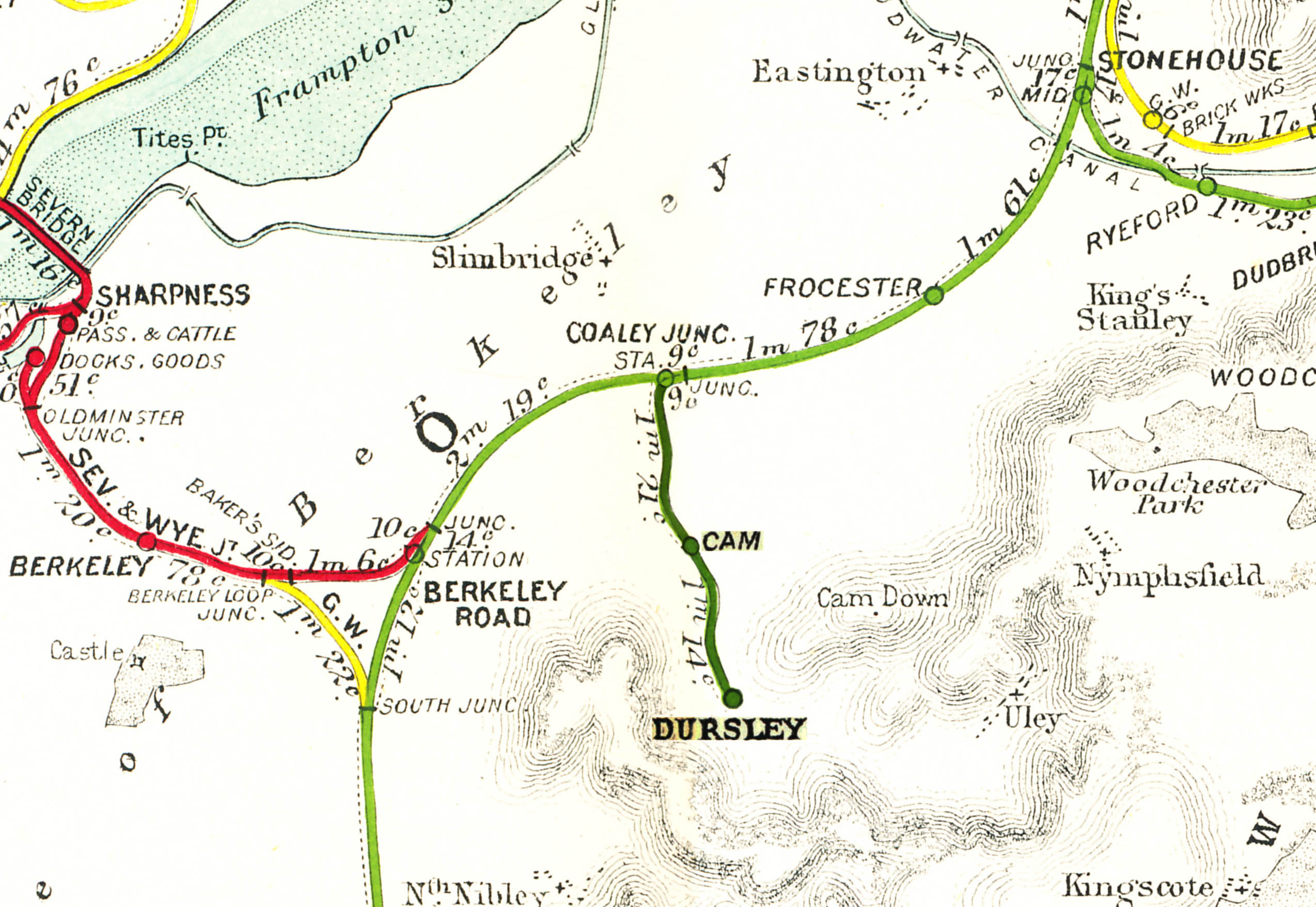 Coaley (excl.) - Dursley | Register of Closed Railways