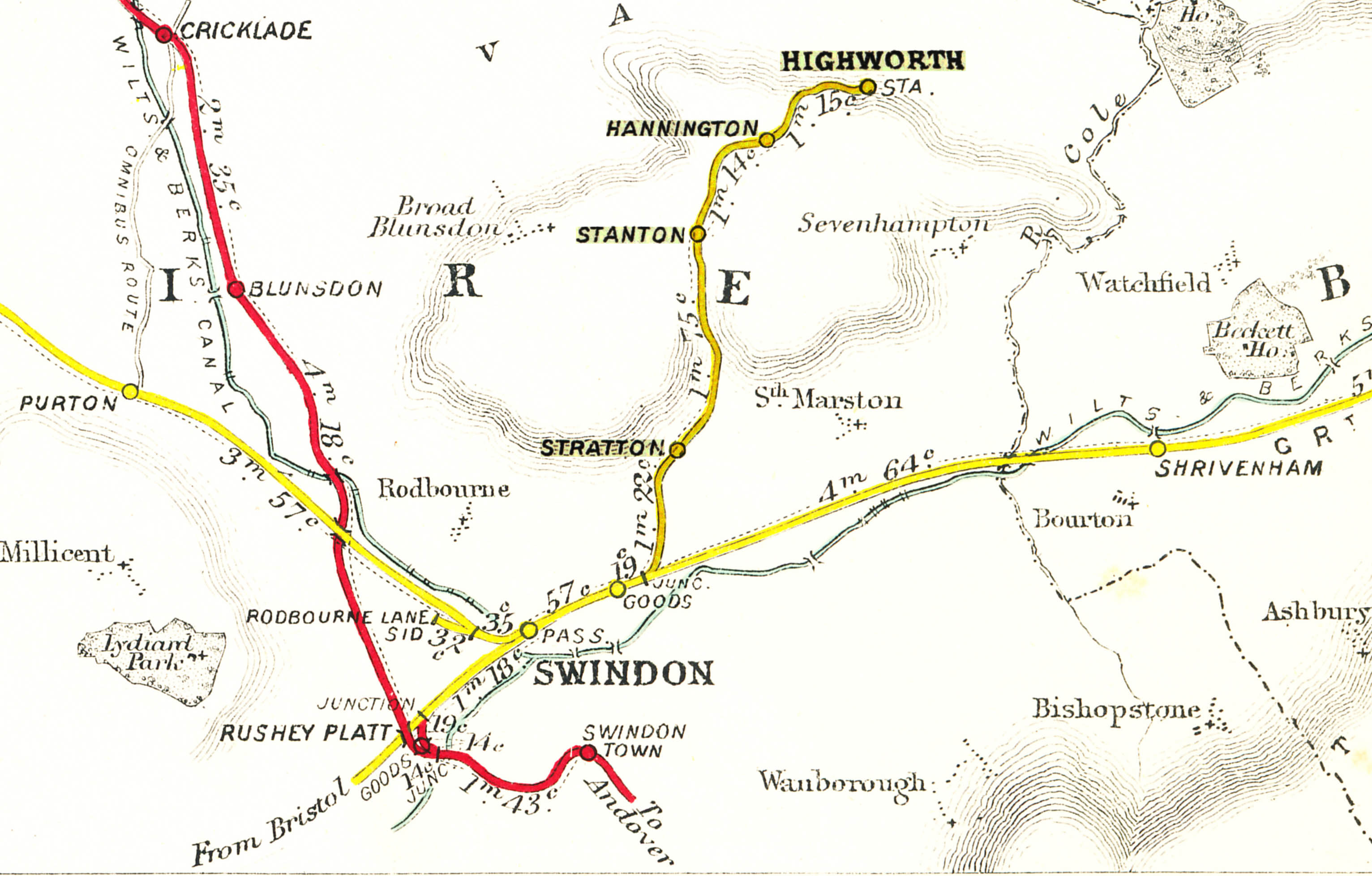 Highworth Jct. [Swindon] - Highworth | Register of Closed Railways