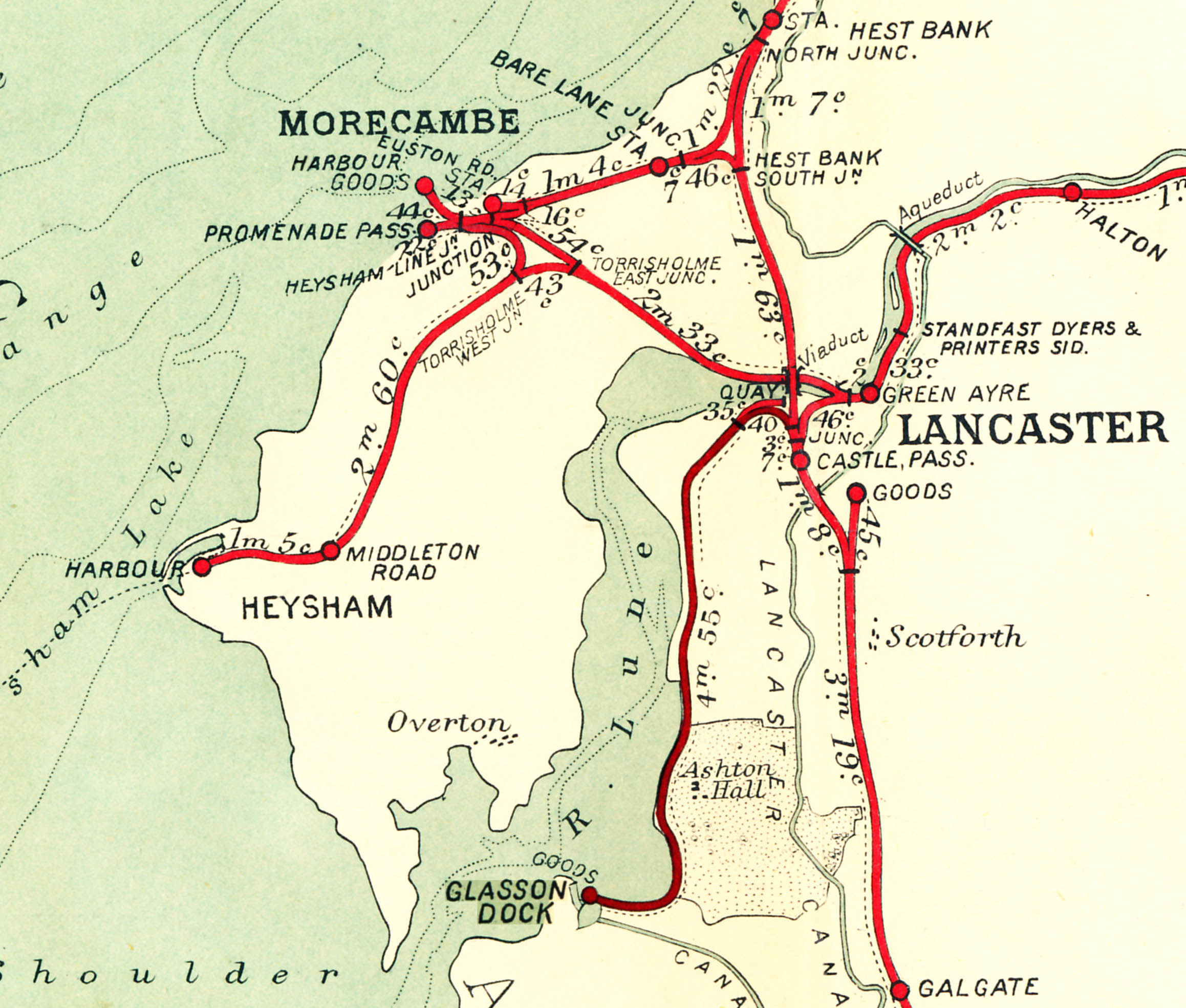 Lancaster No.4 Jct. - Glasson Dock | Register of Closed Railways