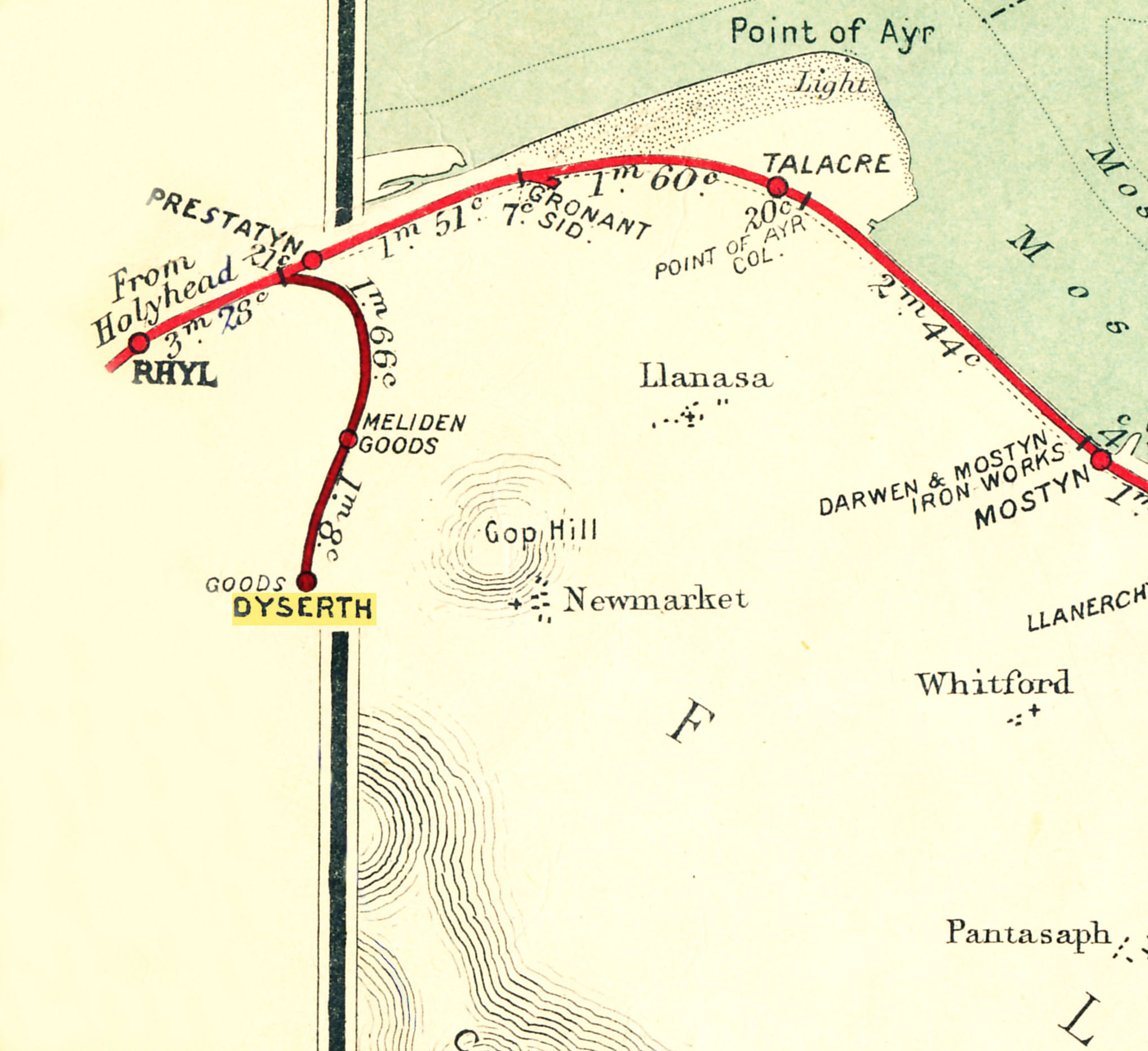 Prestatyn Jct. - Dyserth | Register of Closed Railways