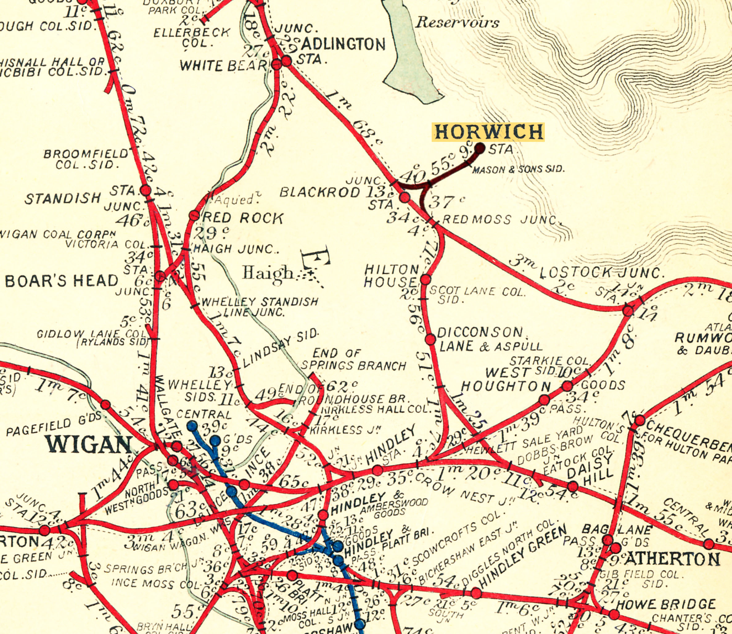 Blackrod Jct. - Horwich; Horwich Fork Jct. - Loco Jct. | Register of ...