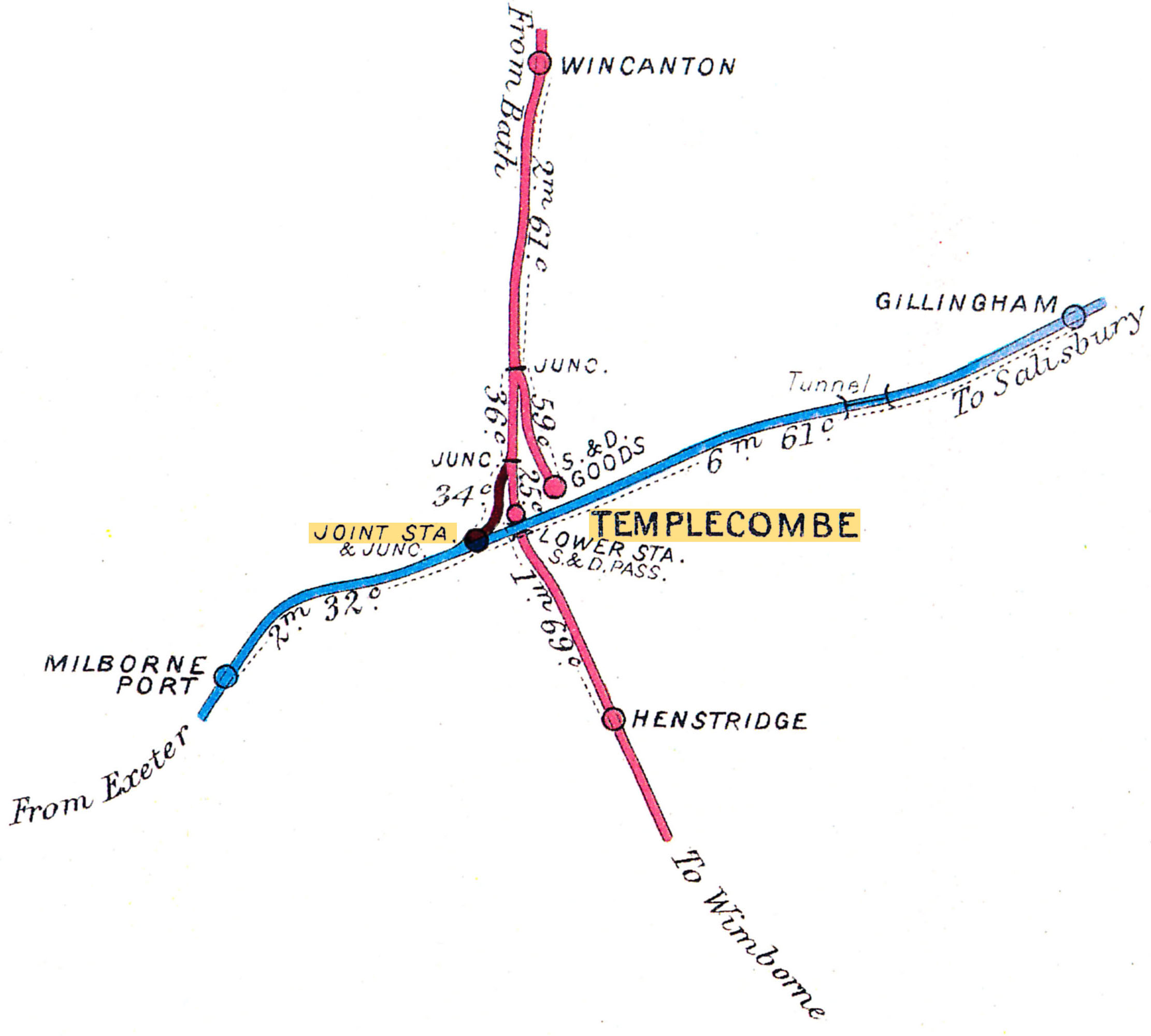 Templecombe (No.2) Jct. - Templecombe (Upper) Joint Station | Register ...