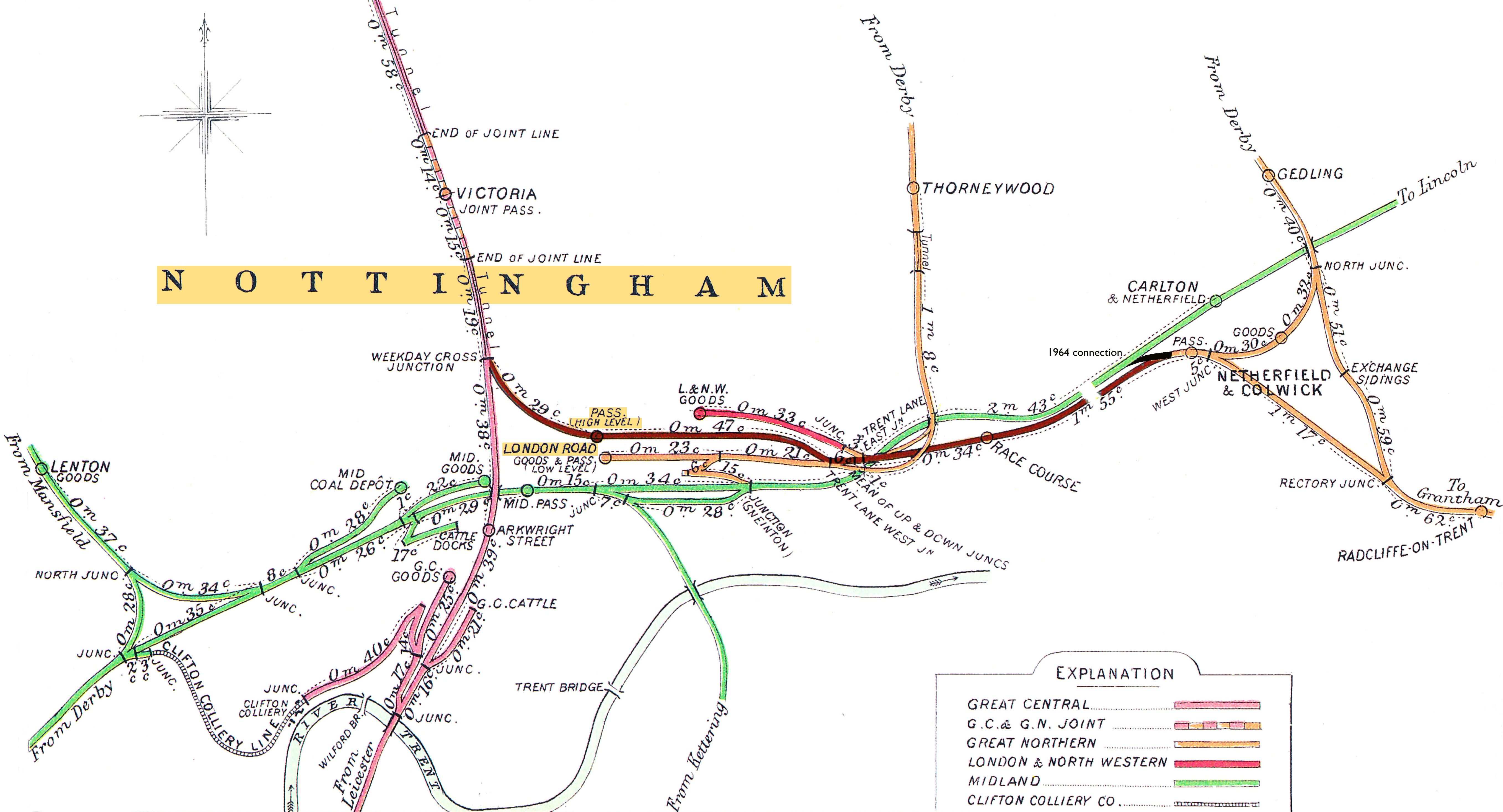 Weekday Cross Jct. [Nottingham] - Netherfield & Colwick (1964 ...