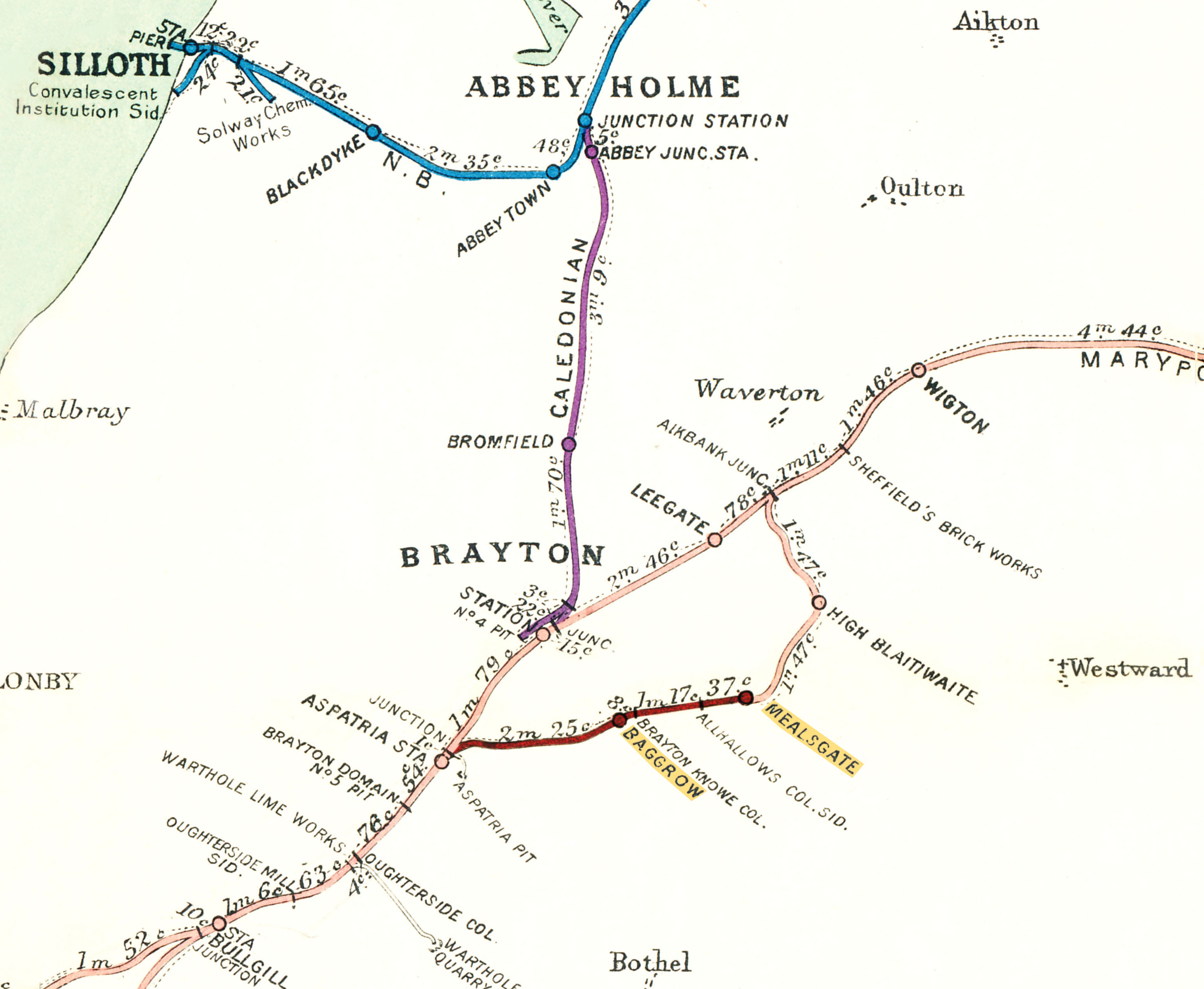 Aspatria Jct. - Mealsgate | Register of Closed Railways