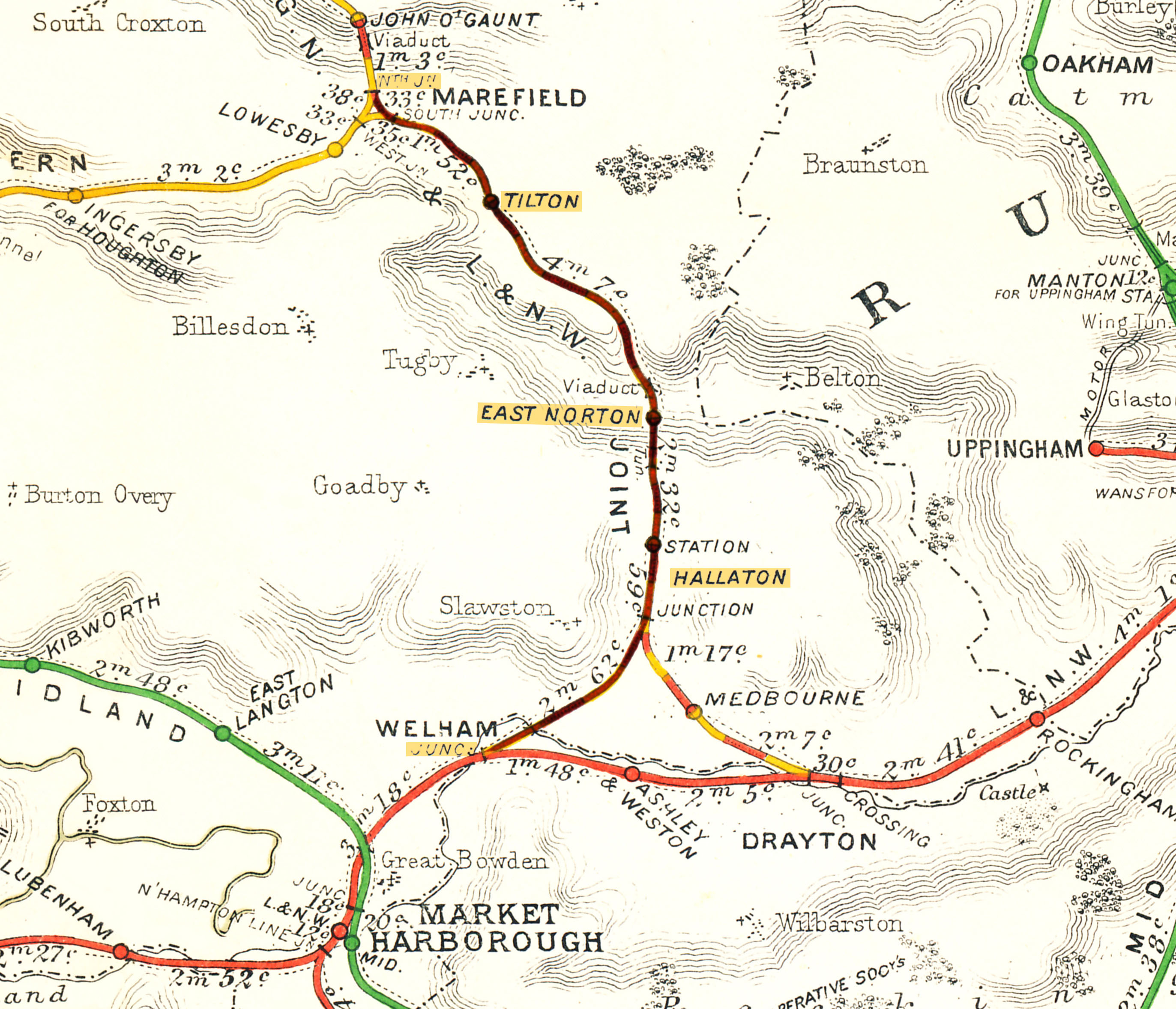 Welham Jct. - Marefield North Jct. | Register of Closed Railways