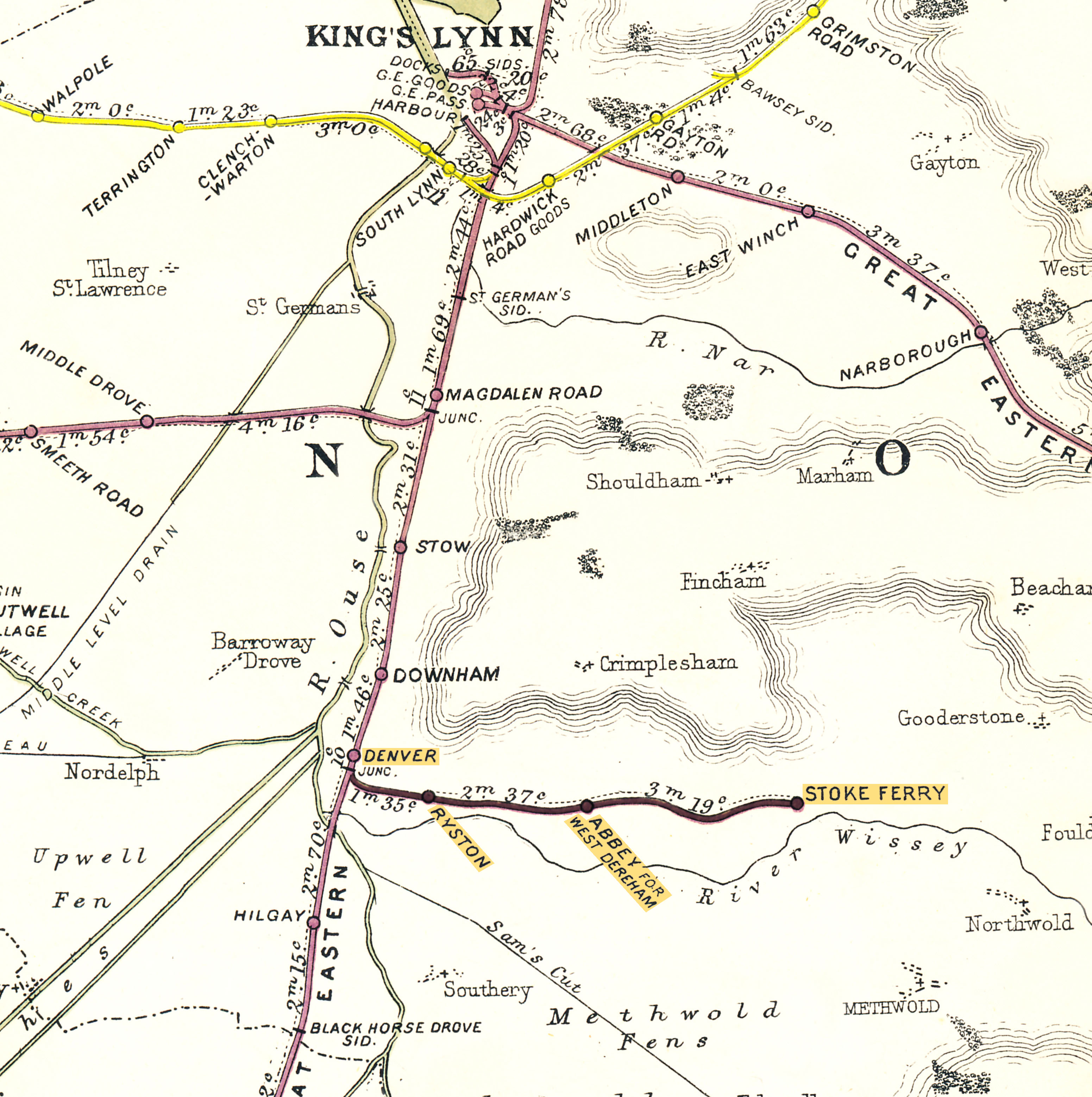 Denver Jct. - Stoke Ferry | Register of Closed Railways