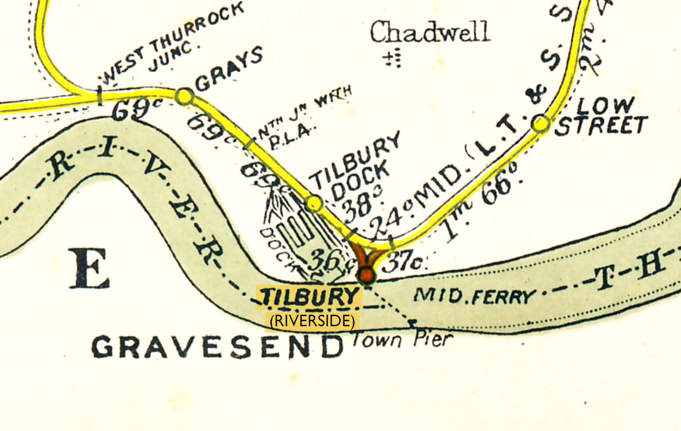 Tilbury West Jct. - Tilbury Riverside; Tilbury East Jct. - Tilbury ...