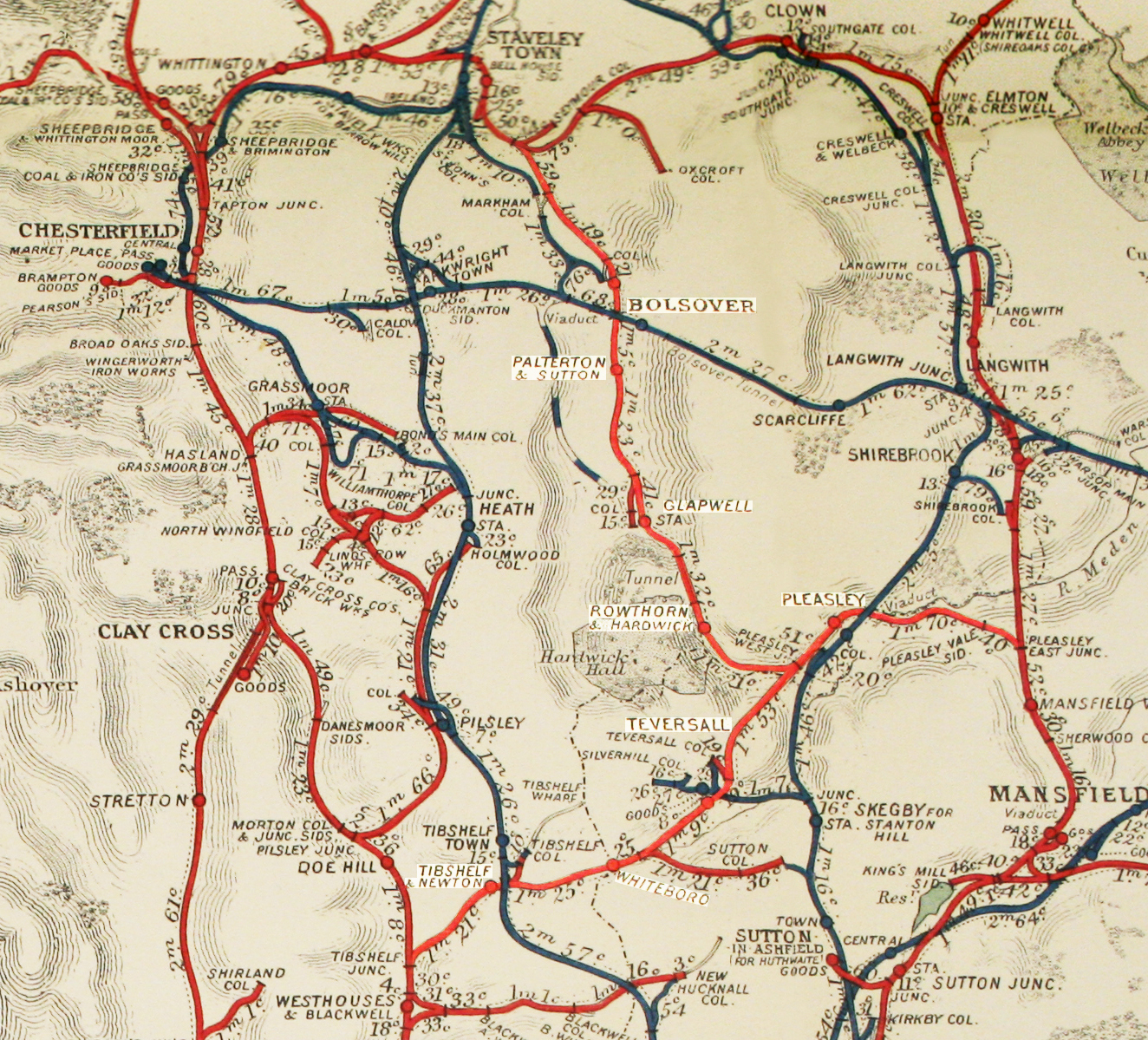 Pleasley Jct. - Seymour Jct.; Pleasley Colliery West Jct. - Tibshelf ...