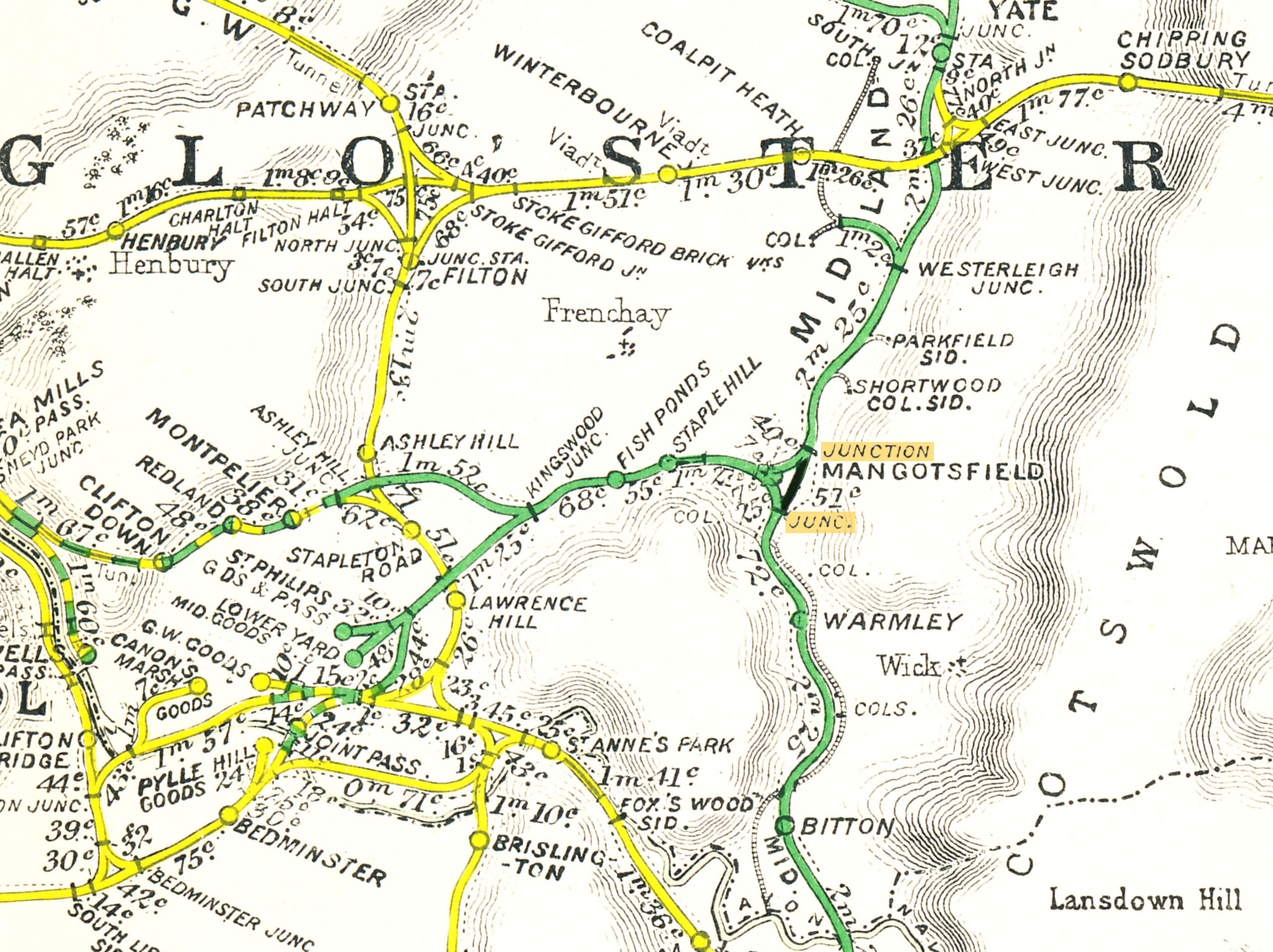 Mangotsfield North Jct. - Mangotsfield South Jct. | Register of Closed ...