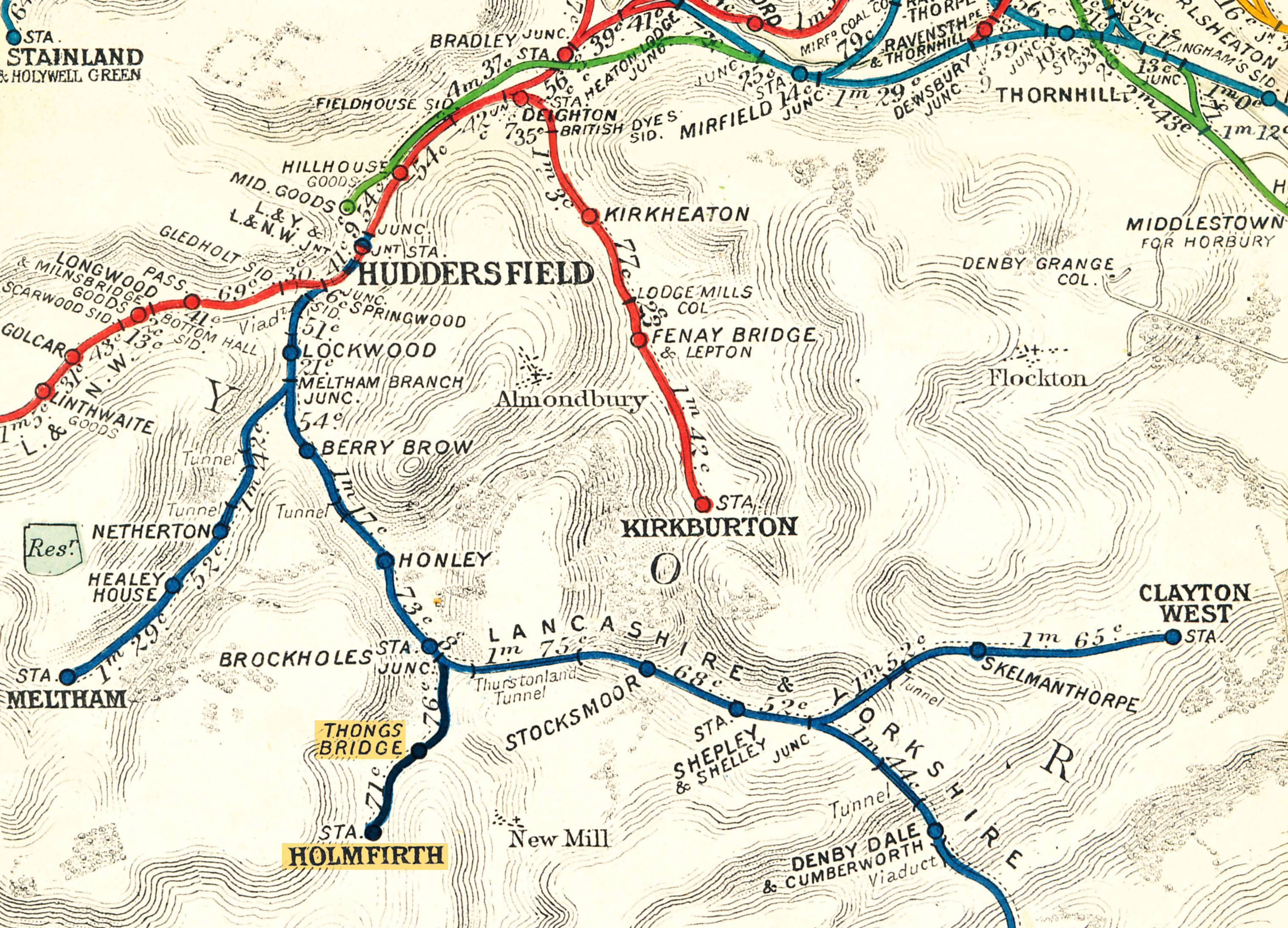 Brockholes Jct. - Holmfirth | Register of Closed Railways